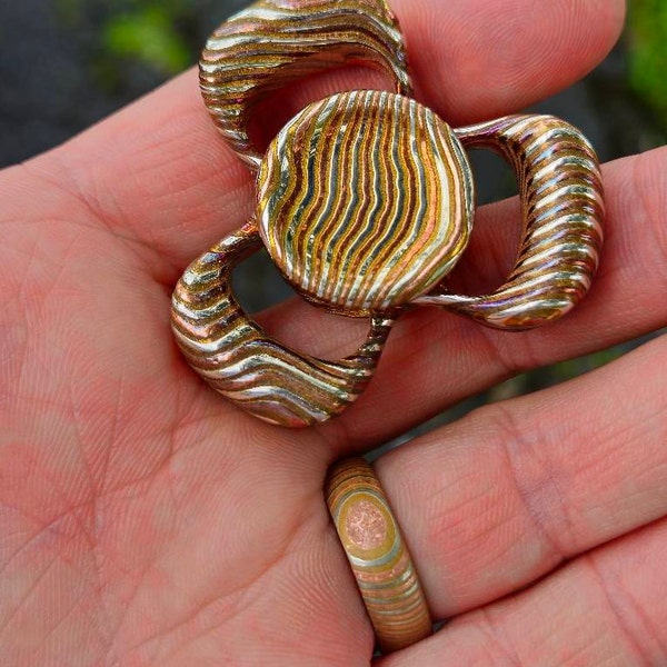 Super Conductor Acid Etched Ring | Deep Pattern | High End Ring ...