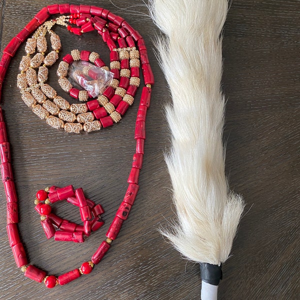 Igbo Bridal Horse Tail: African Wedding Irukere Fan - Etsy