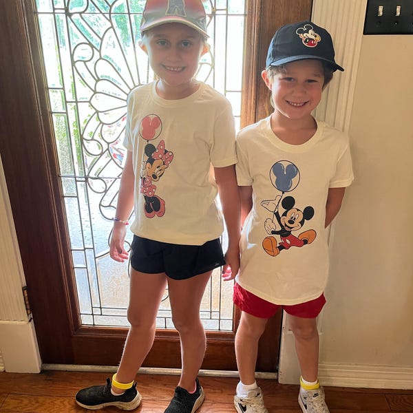 Classic Checker Winking Mickey Mouse Shirt, Mickey Kids Shirt, Youth ...