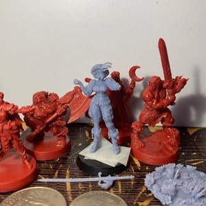 Quart, Goblin Wizard 32 Mm Resin Miniature Twin Goddess Miniatures - Etsy