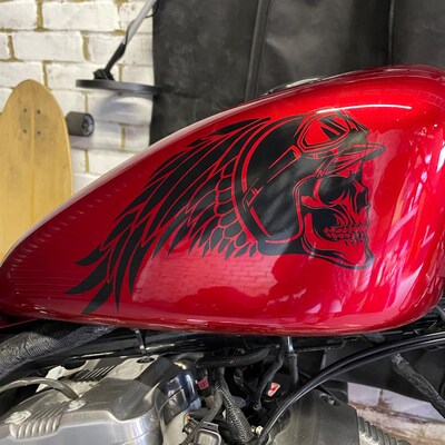 Motorcycle Sticker, Adventure Bike Decal, Adventure Bike, Motorcycle ...