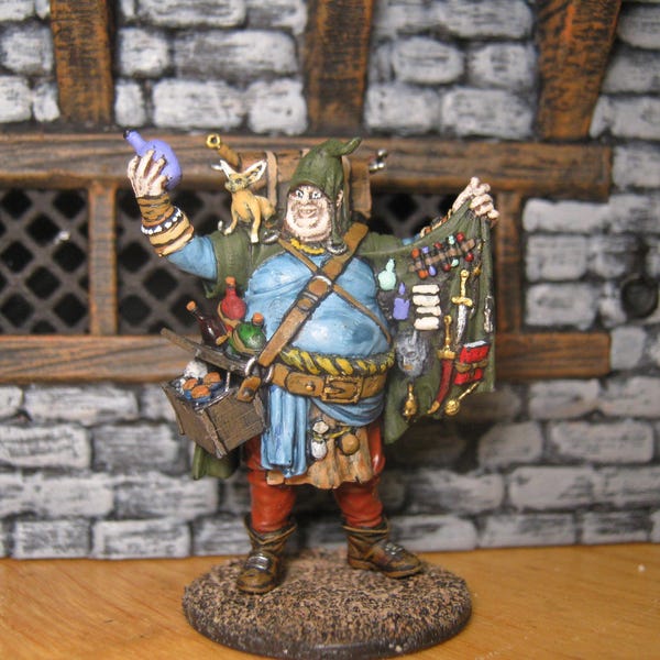 Flag Bearer, Bannerman, Fighter, Cloak, Spiked Plate, Chain Mail, Spear ...