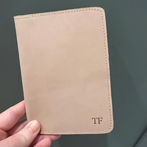 Personalized Leather Journal, Custom Journal With Initials, A5 Leather ...