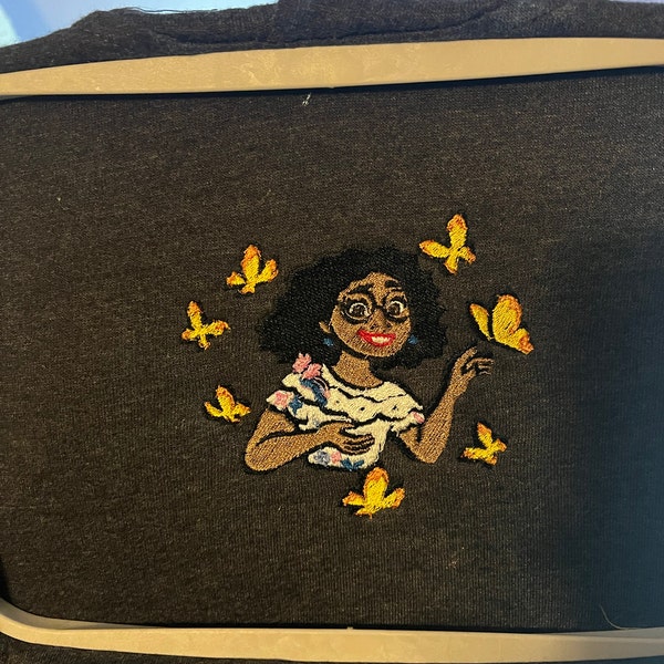 Charm Mirabel Madrigal Fill Stitch Embroidery Designs Machine Instant ...