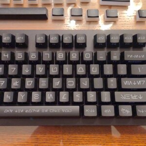 English & Japanese Dual Languages Backlit Keycaps Set - Etsy