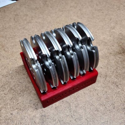 Shell Plate Holder for Lee Load-master Reloading Benchtop Rack Holds 6 ...