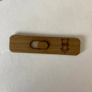 Real Wood Webcam Cover Protect Your Privacy Lumber Armor / Kamshield ...