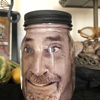 Halloween Decoration YOUR FACE in Jar, Scary Halloween Décor, Halloween ...