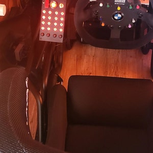 PC USB Button Box 28 Functions Back Lit Red With Neon Labels Sheet for ...