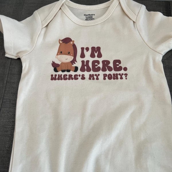 Little Sprout Baby Onesie®, Retro Little Plant Bodysuit, Tree Baby ...