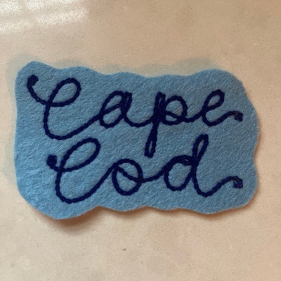 Vintage Chain Stitched Name Patch, Chain Stitch Embroidery ...