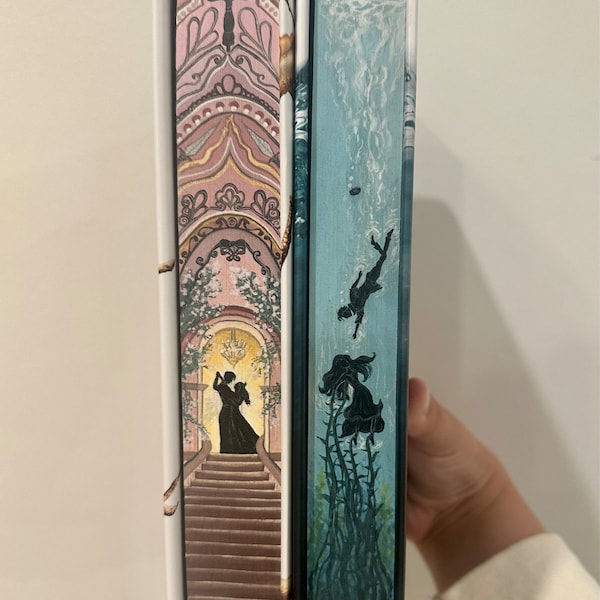 Custom Fore-edge Book Painting: High Detail, Personalized Book Art - Etsy