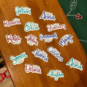 Notebook Subject Labels Sticker Back to School Teacher | Etsy