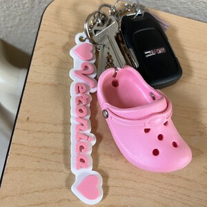 Mini Croc Keychain - Etsy