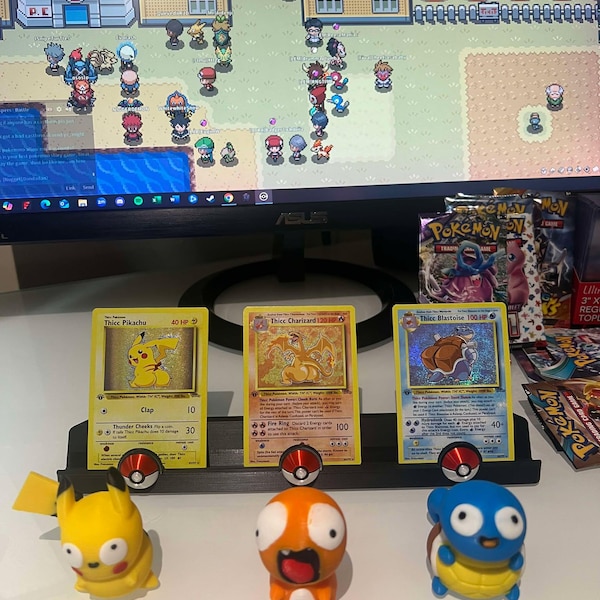 Custom-made Thicc Pikachu Card - Etsy