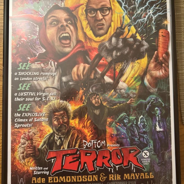 Red Dwarf 'ace Rimmer' Signed Limited Edition A3 Vintage Poster. Retro ...