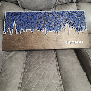 Custom City Skyline String Art - Etsy