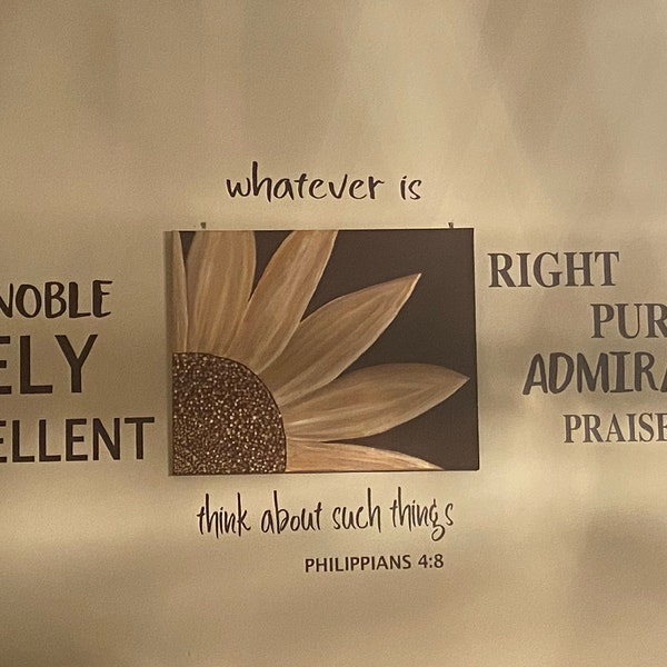 Whatever is True Noble Right Pure Lovely Admirable...think About These ...