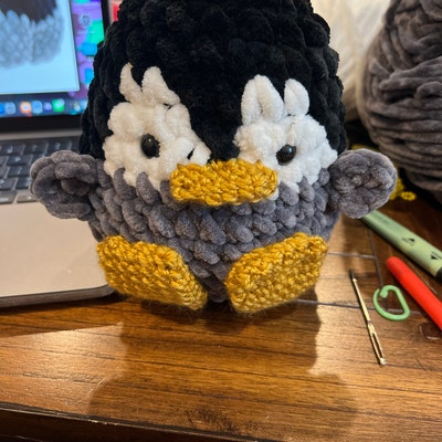 Crochet Chunky Penguin Amigurumi Pattern - Etsy Canada