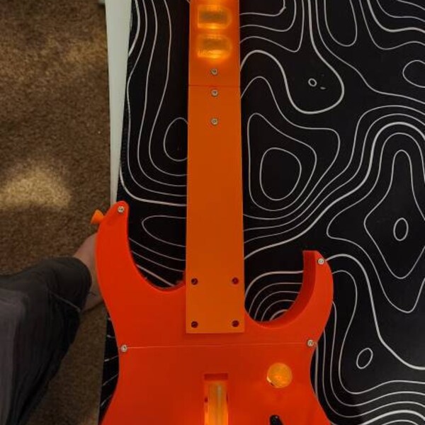 Xplorer Custom 3D Printed Guitar Hero /clone Hero Guitar Controller - Etsy