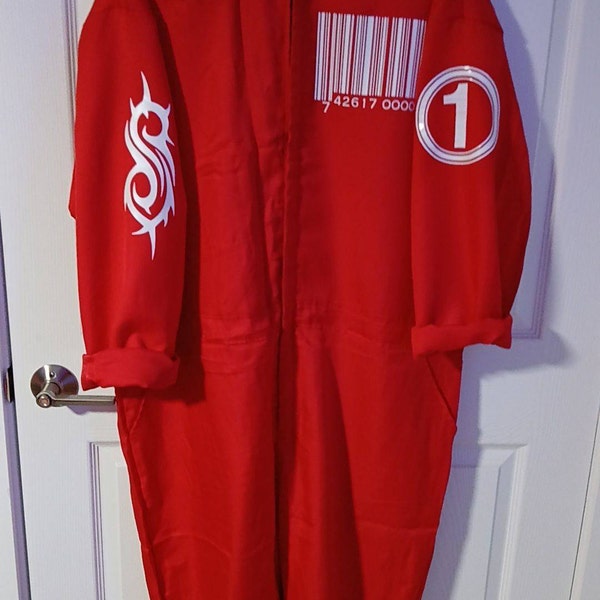 Slipknot Barcode SVG for IRON ON Halloween Costume Jumpsuit - Etsy UK