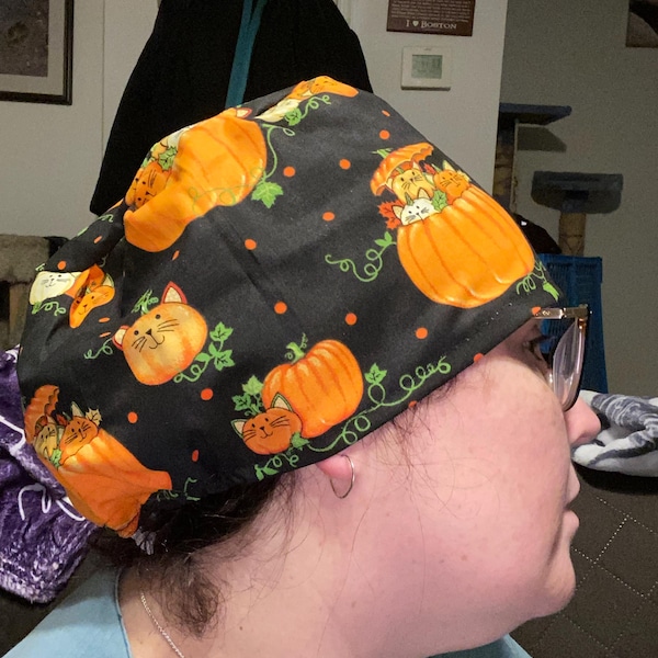 Rad Tech Scrub Hat| Radiology- X-ray Scrub Cap | Satin Lined Option ...