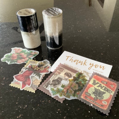 60 Sheets Decorative Paper Grab Bag, Scrapbook Paper, Ephemera Paper ...