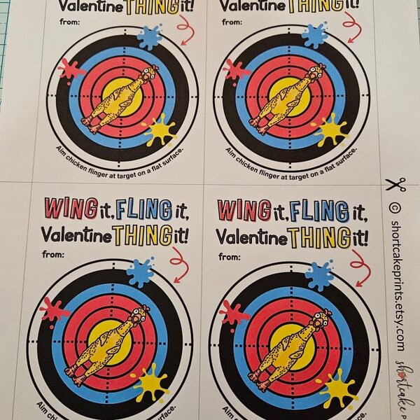 Funny Valentine Cards for Kids, Printable Classroom Valentines, Digital ...