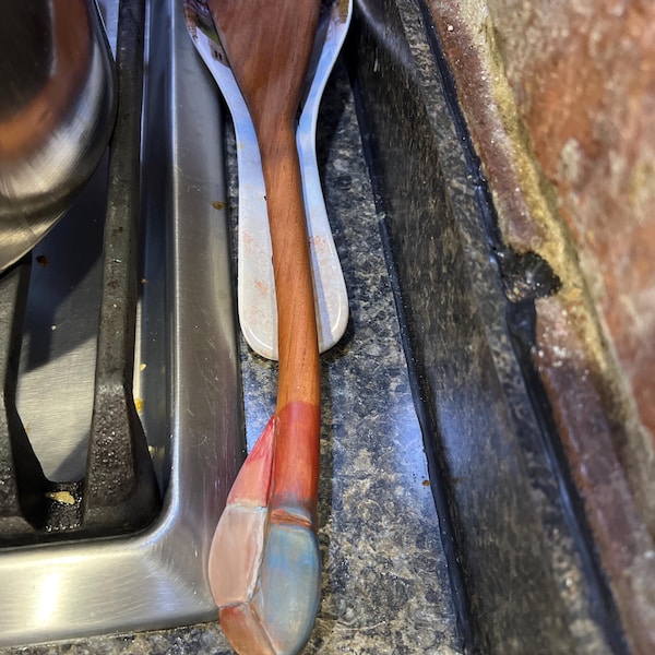 Cajun Cherry Roux Pot Stirrer With Crawfish, Fleur De Lis, Pelican ...