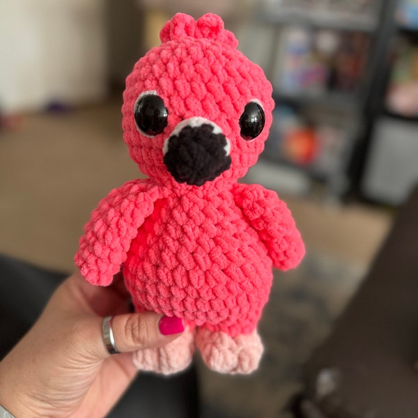 Mini Bird Crochet Pattern Pack | Penguin Pattern | Crochet Flamingo ...