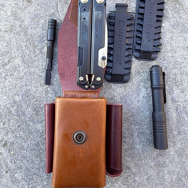 Leatherman Arc Sheath With Bit Kit and Extras - Customizable for EDC ...