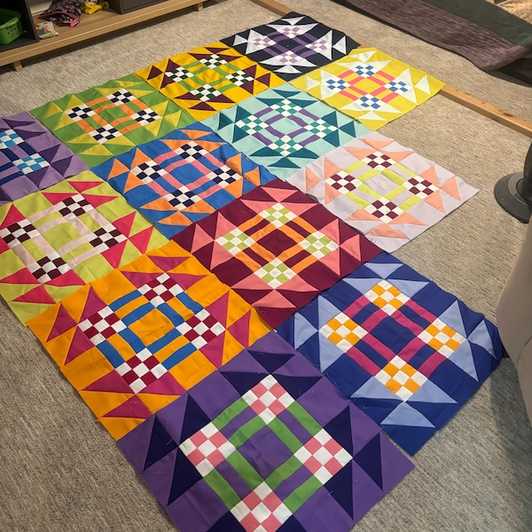 Madeline Quilt Pattern - Etsy