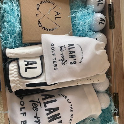 Personalised Golf Gift Set - Etsy