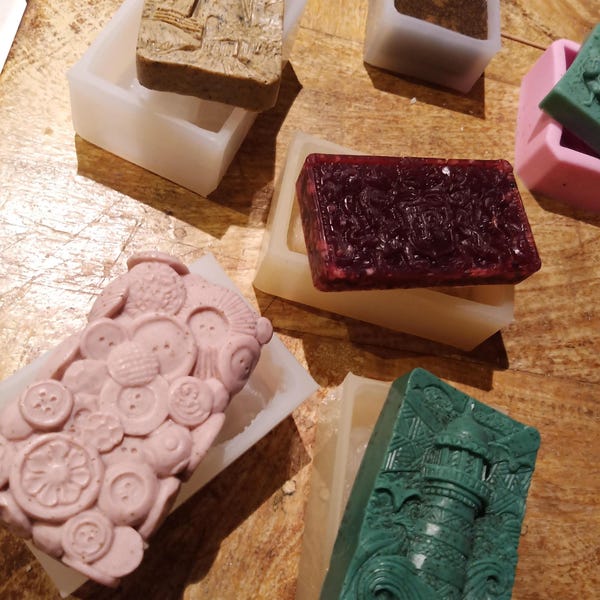 DOLPHIN SILICONE MOLD Making Soap Bar Mould Sea Creature Plaster Clay ...