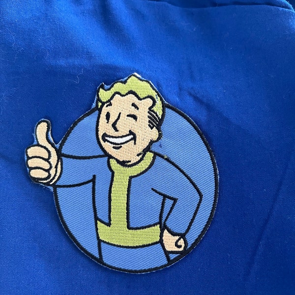 Fallout Inspired Fallout Boy Style Patch With Cosplay Iron on Backing ...