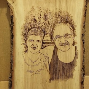 Custom Handmade Landscape Wood Burning,personalized City Landscape ...