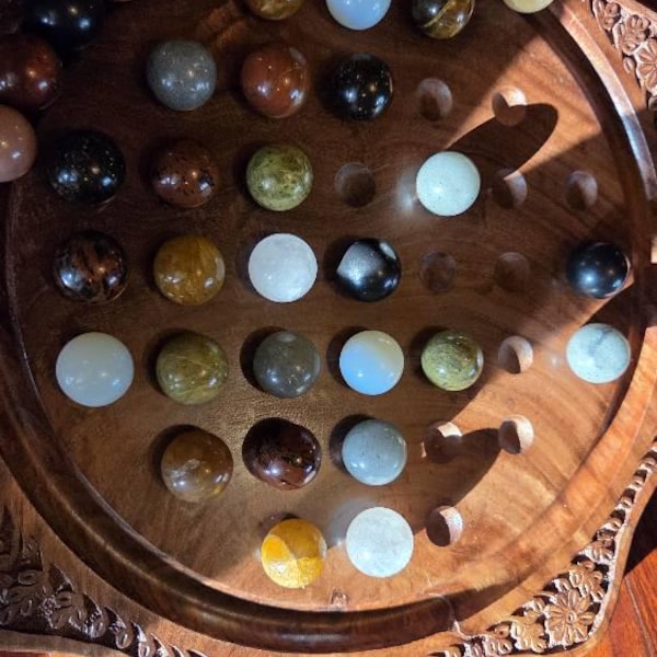 Handmade Chinese Checkers Board Game, Personalized Engraved Wooden Game ...