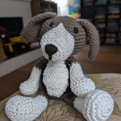 Wolf Crochet Pattern Easy Crochet Wolf Amigurumi Pattern Cute Wolf ...