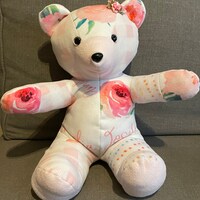 Memory Bear Pattern Easy 14" Sewing Pattern Simple Bear Pattern Sewing ...