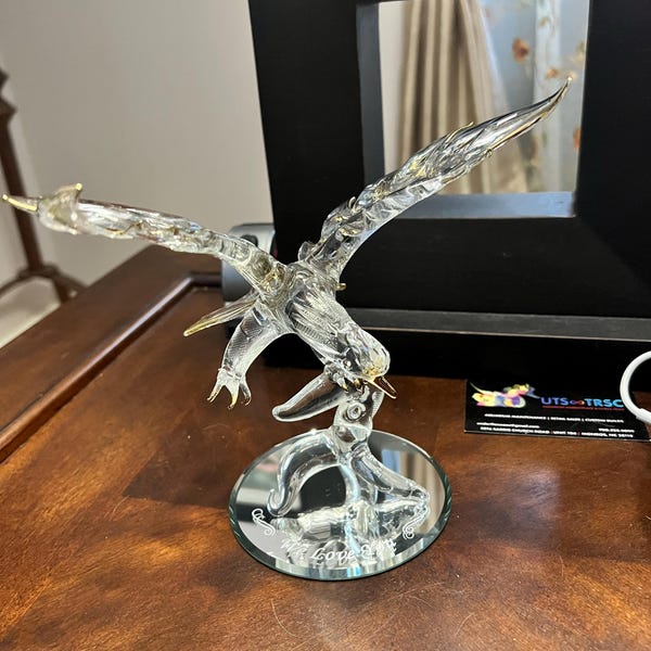 Hand Made Glass Elephant - Lucky Elephant - Etsy