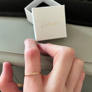 14k Gold Filled Ring, Gold Stackable Rings, Dainty Gold Ring Set, 14k ...