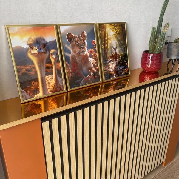 Digital Camel Art Golden Hour | Printable Poster | Home Decor | Instant ...