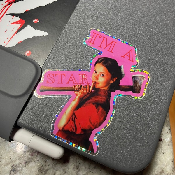 Pearl Movie Sticker, A24 Sticker, Good for Her Sticker, Glossy Glitter ...