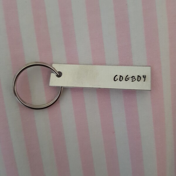 Personalised Key Ring, Custom Key Chain, Aluminium Key Chain, Gifts for ...