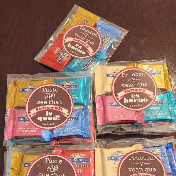 Set of 20 Labels - JW Pioneer School Gifts - JW Pioneer School - JW ...