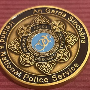 Garda Siochana Cloth Badge CVU (commercial Vehicle Unit) - Etsy