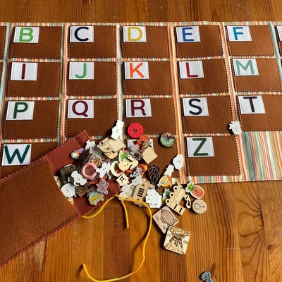Lacing Cards Fine Motor Activity Montessori Toddler Mini - Etsy