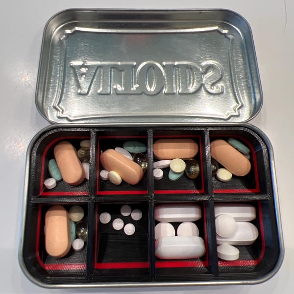 Seven Star Altoids Tin Tray Insert Camera Memory Card Tech Trail Cam ...