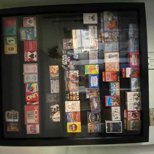 Card Deck Display Case for Decks of Cards/playing Card Deck Display ...