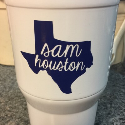 Back the Blue Texas Vinyl Decal Police Support Car Decal - Etsy